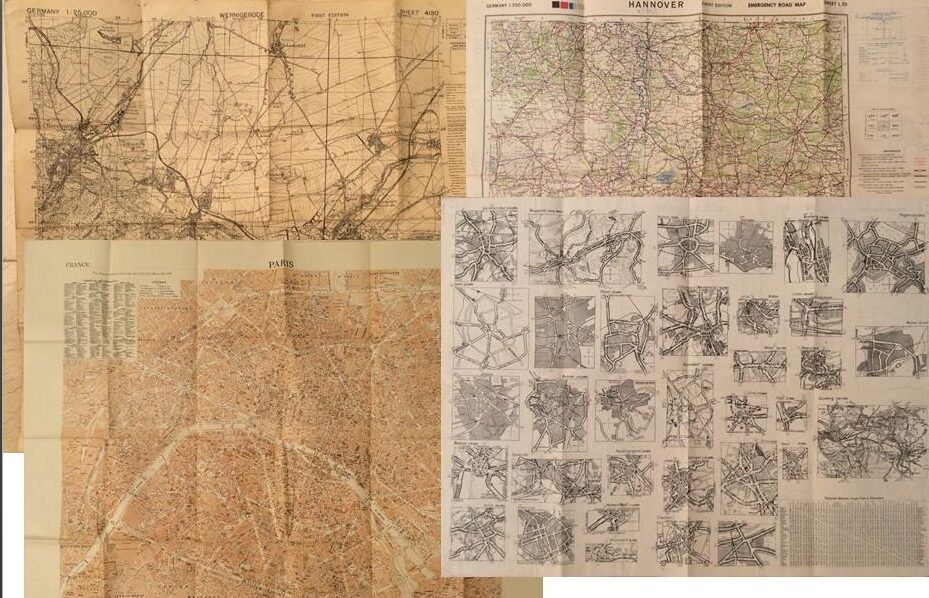 9 World War II Maps EUROPEAN THEATER OF OPERATIONS | MAPS WWII ...